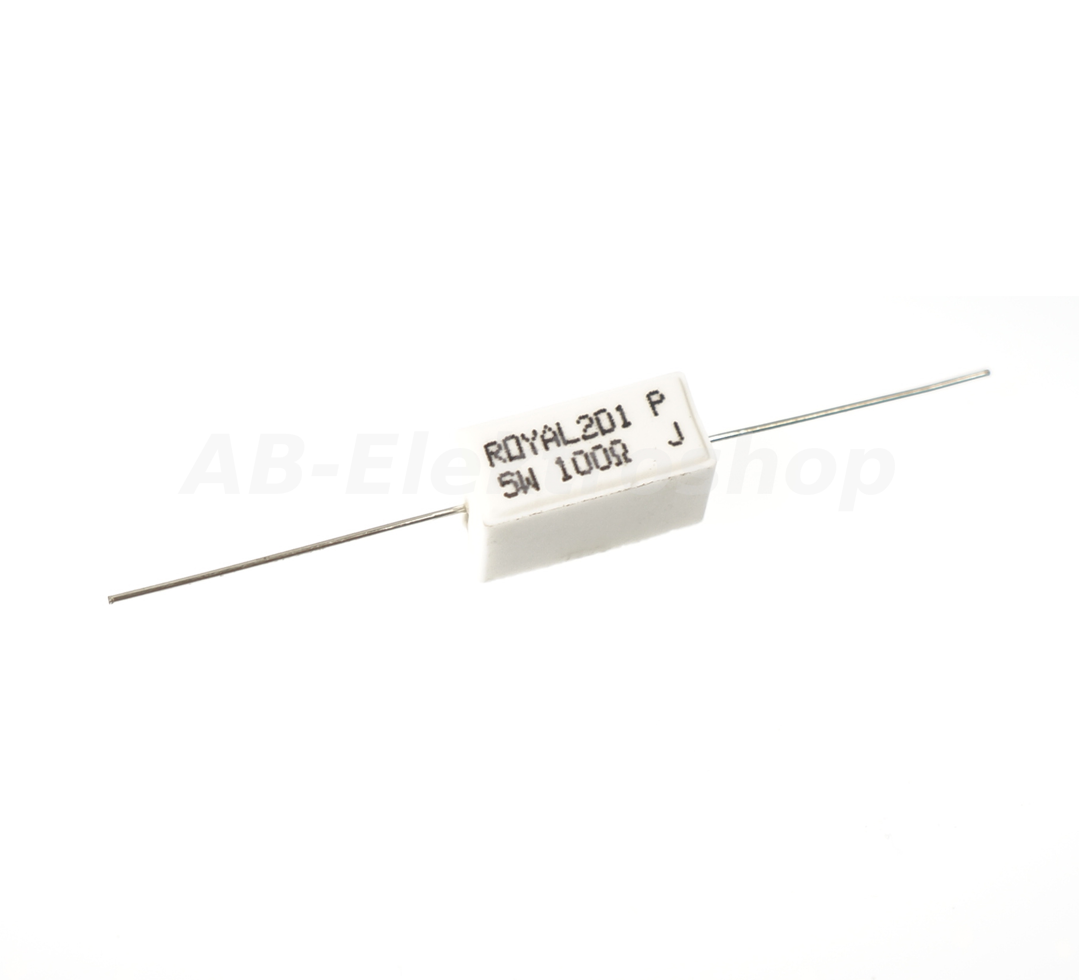 ab-elektroshop - Zement-Drahtwiderstand; 10R; 5W; ±5%